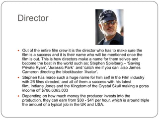 Job roles in the media | PPTX