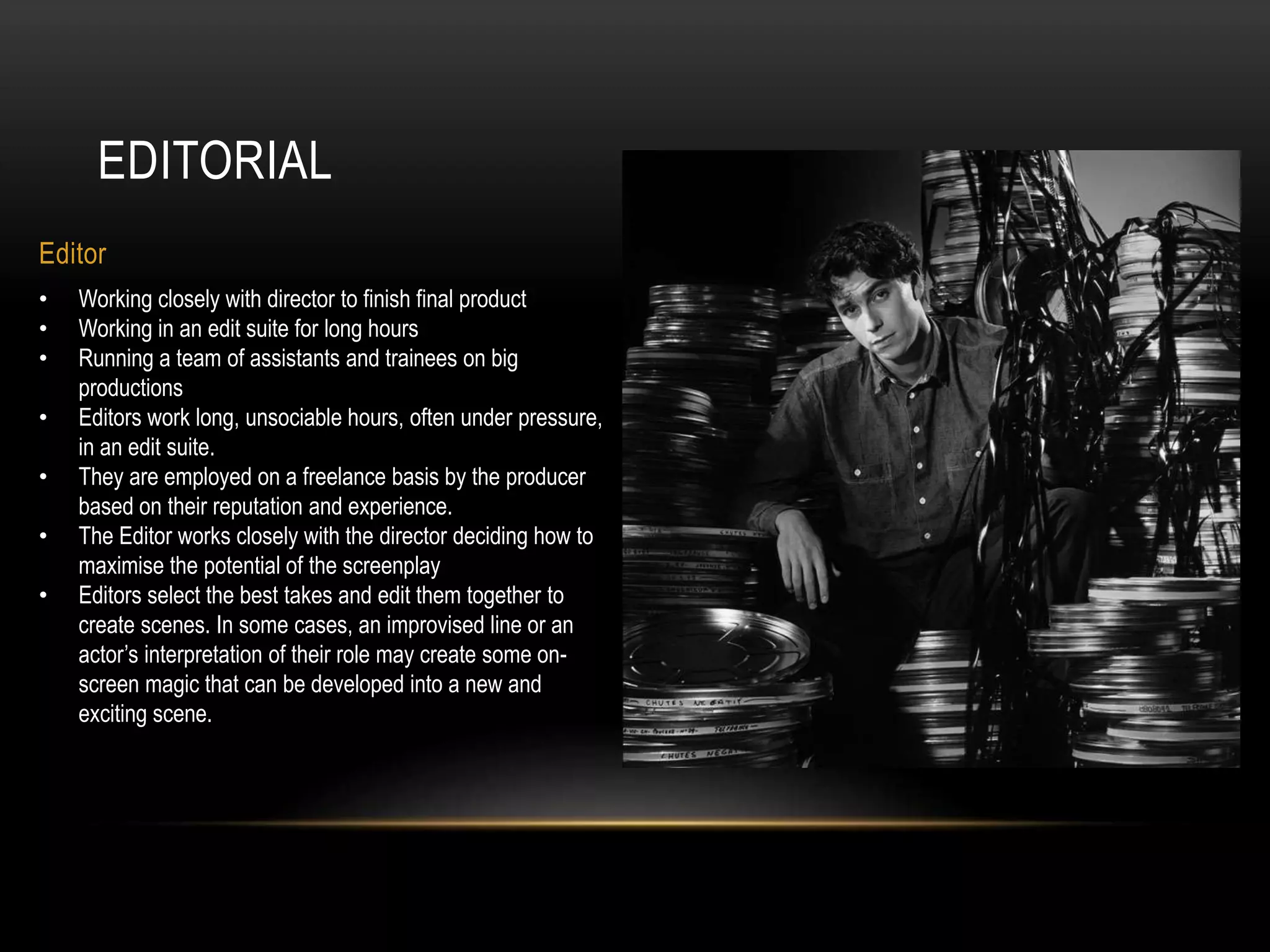 Job roles in the media | PPT