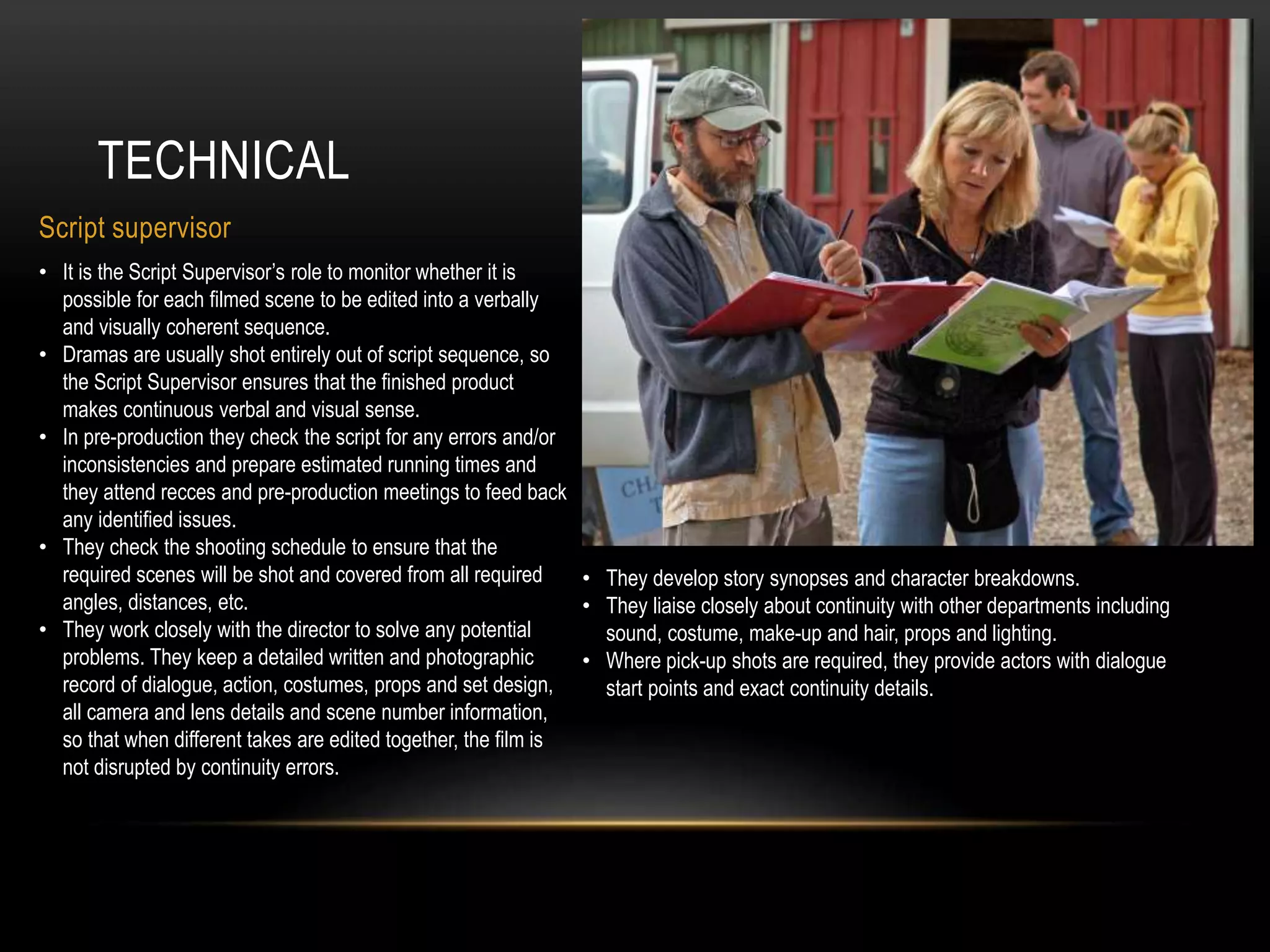 Job roles in the media | PPT