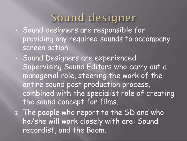 Job roles in the media industry