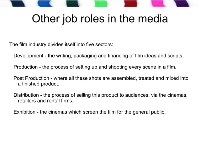 Job roles presentation | PPT
