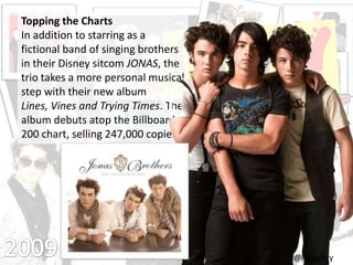 Jonas Brothers | PPTX | Contemporary Hits/Pop/Top 40 | Music