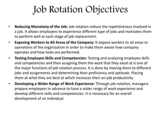 Job rotation | PPTX