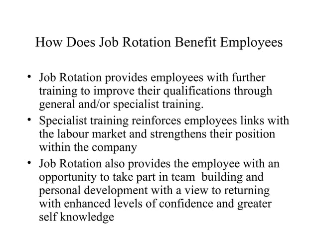 Job rotation fiona-nolan (1) | PPT