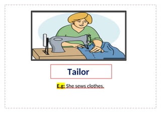 Jobs Flashcards in English with Examples and Exercises for Teachers ...