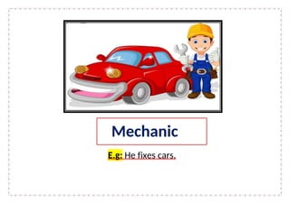 Jobs Flashcards in English with Examples and Exercises for Teachers ...