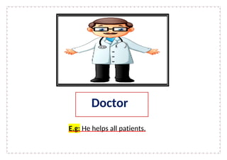 Jobs Flashcards in English with Examples and Exercises for Teachers ...