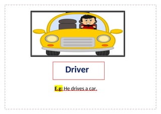 Jobs Flashcards in English with Examples and Exercises for Teachers ...