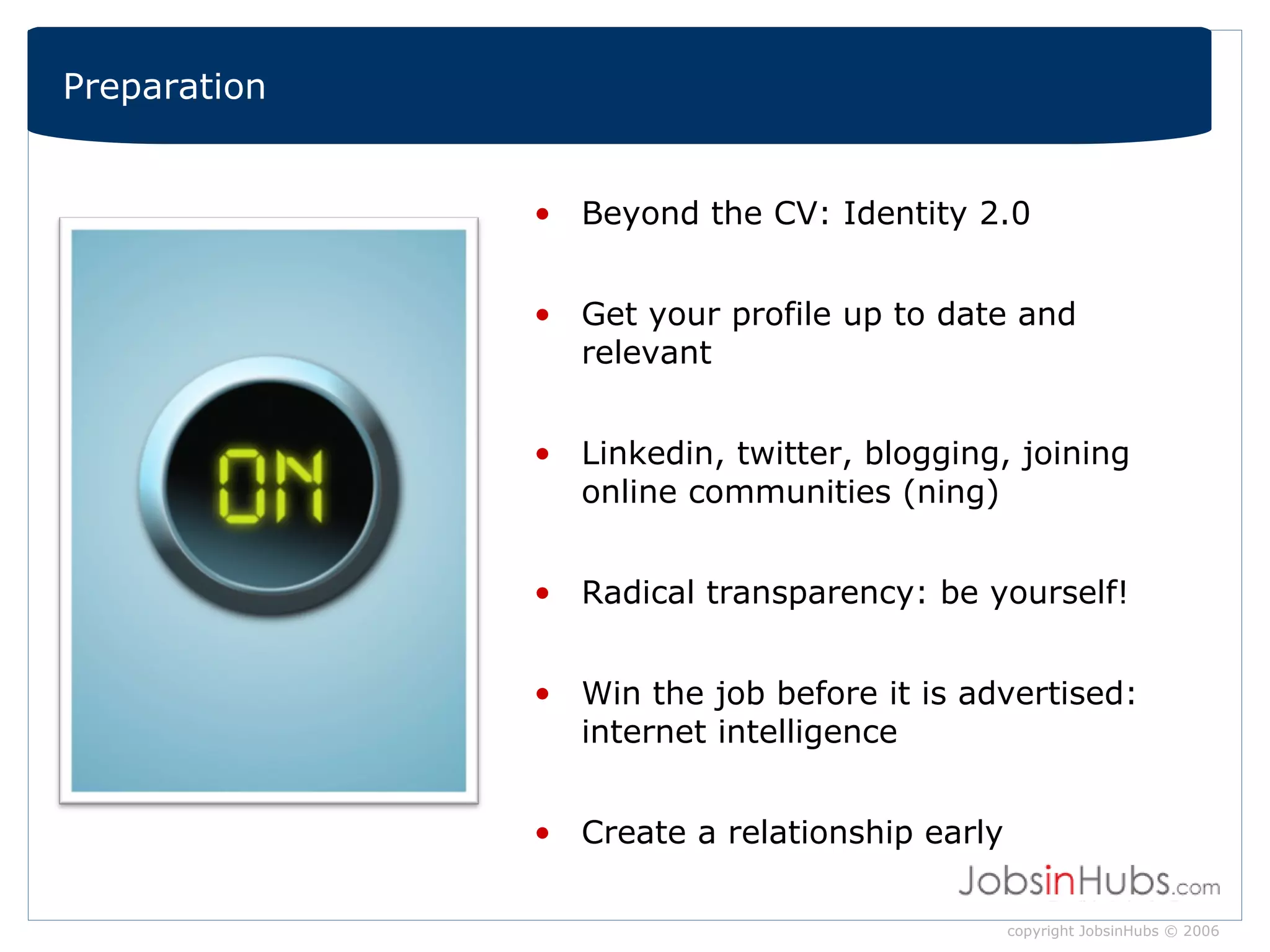Finding a job is a journey not a destination | PPT