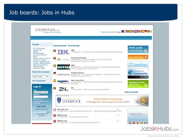 Finding a job is a journey not a destination | PPT