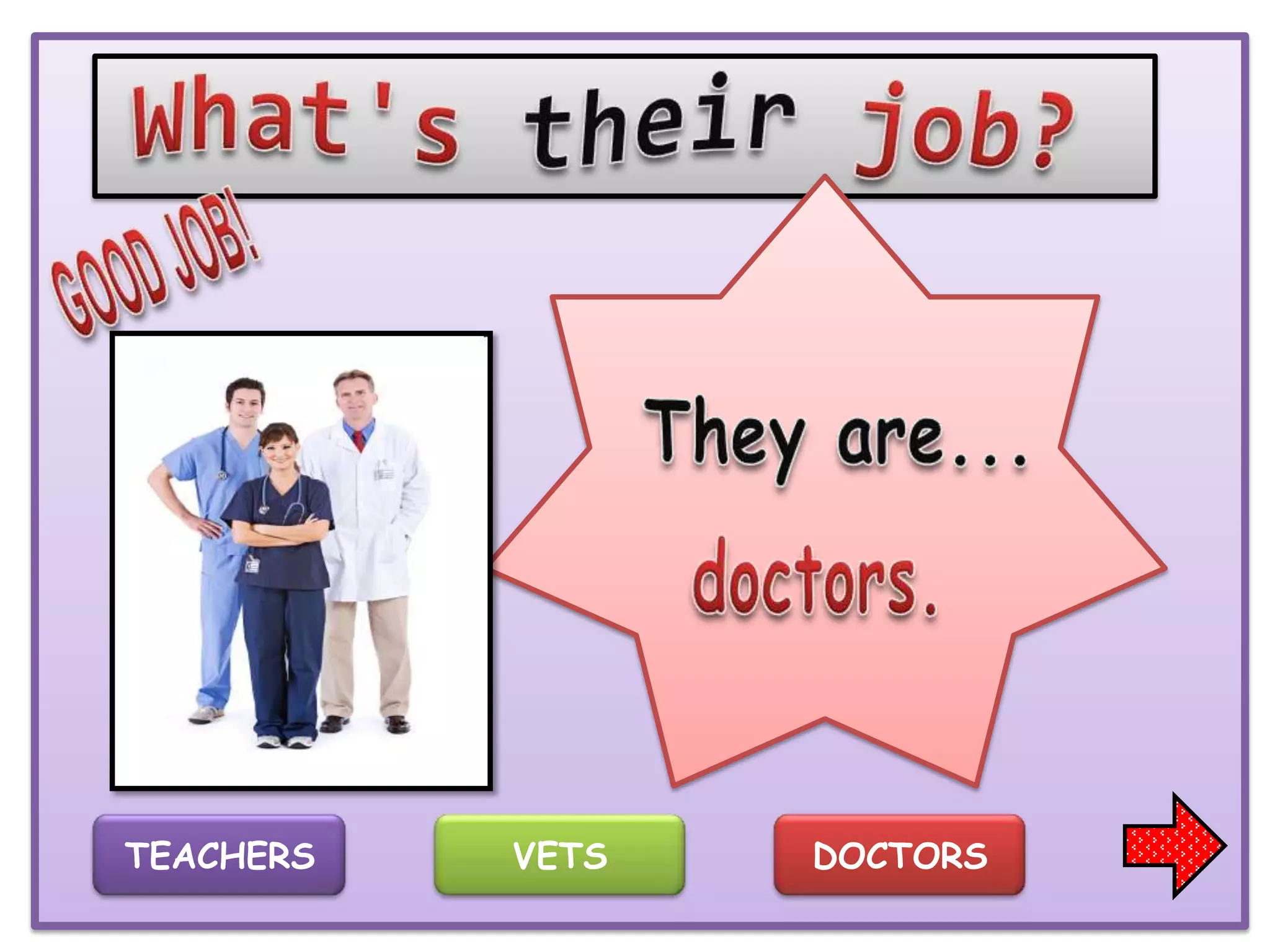 Talking about jobs: PowerPoint | PPSX