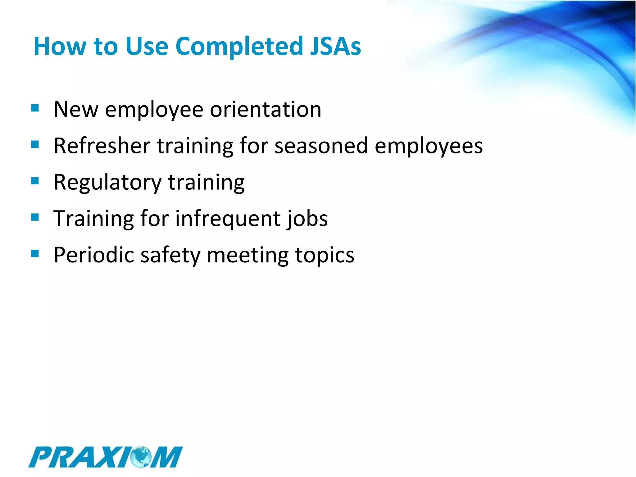 Job Safety Analysis | PPT