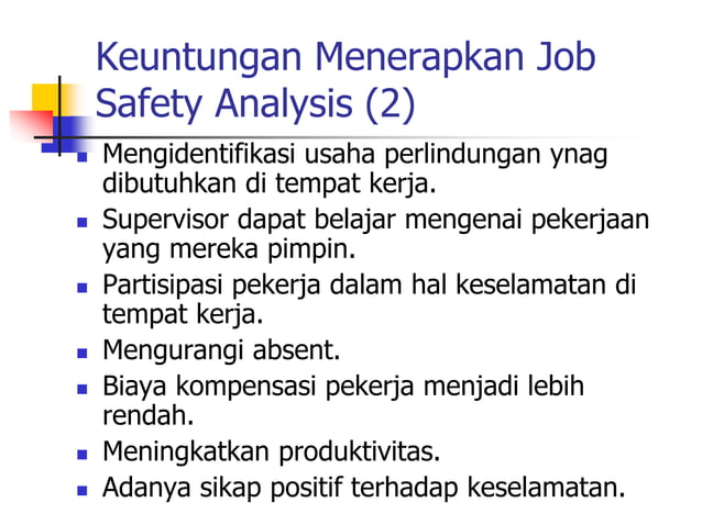 Job Safety Analysis.ppt