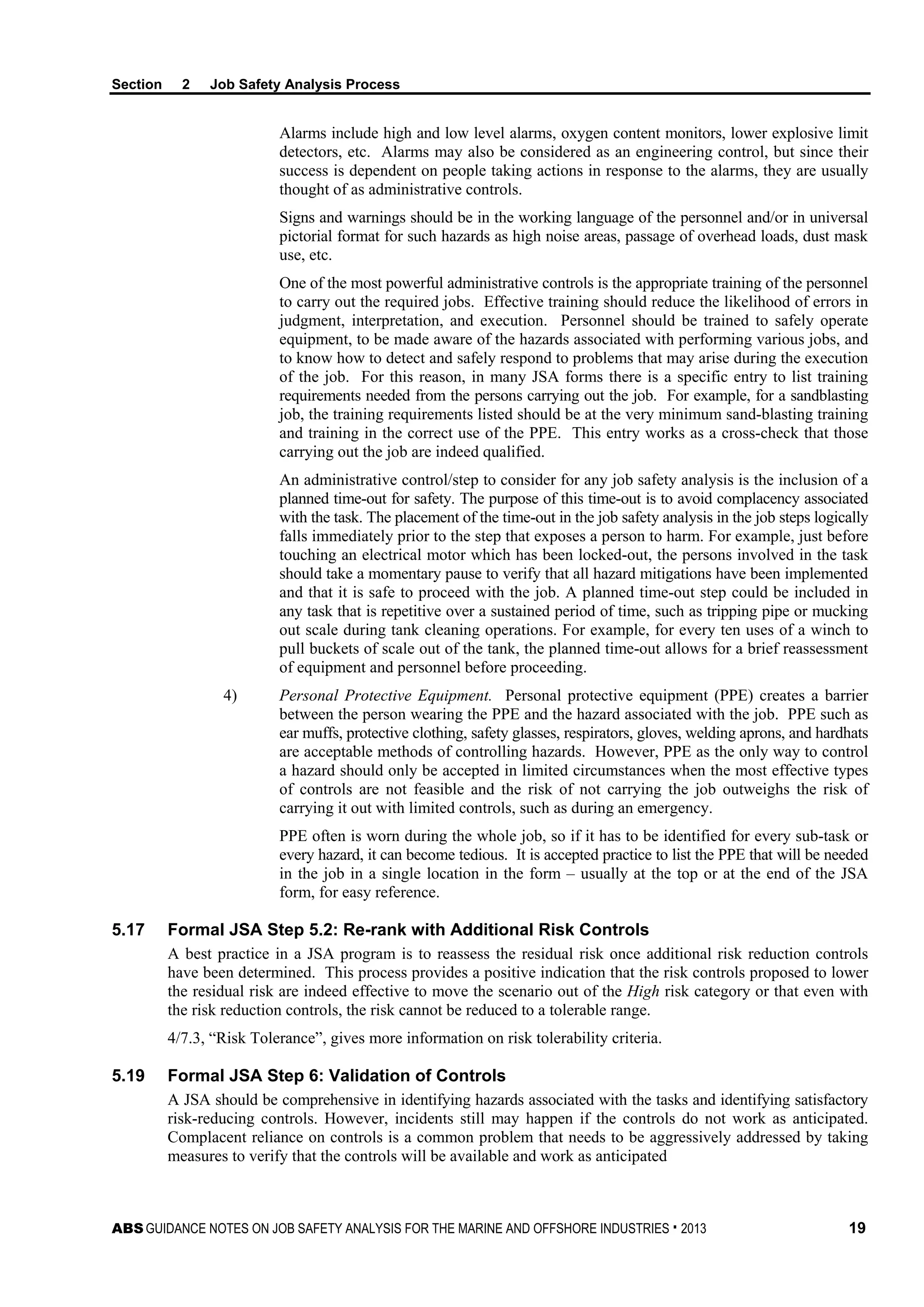 Job safety analysis jsa | PDF