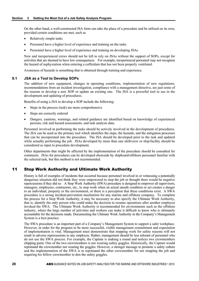 Job safety analysis jsa | PDF | Human Resources | Business