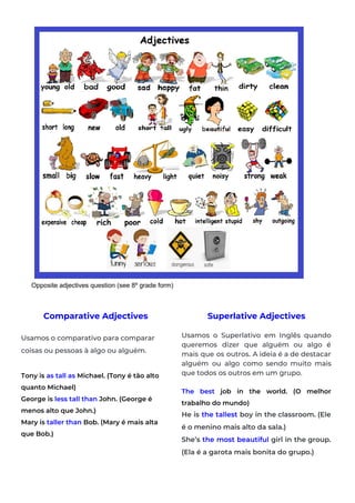 Jobs and comparative superlatives adjectives | PDF