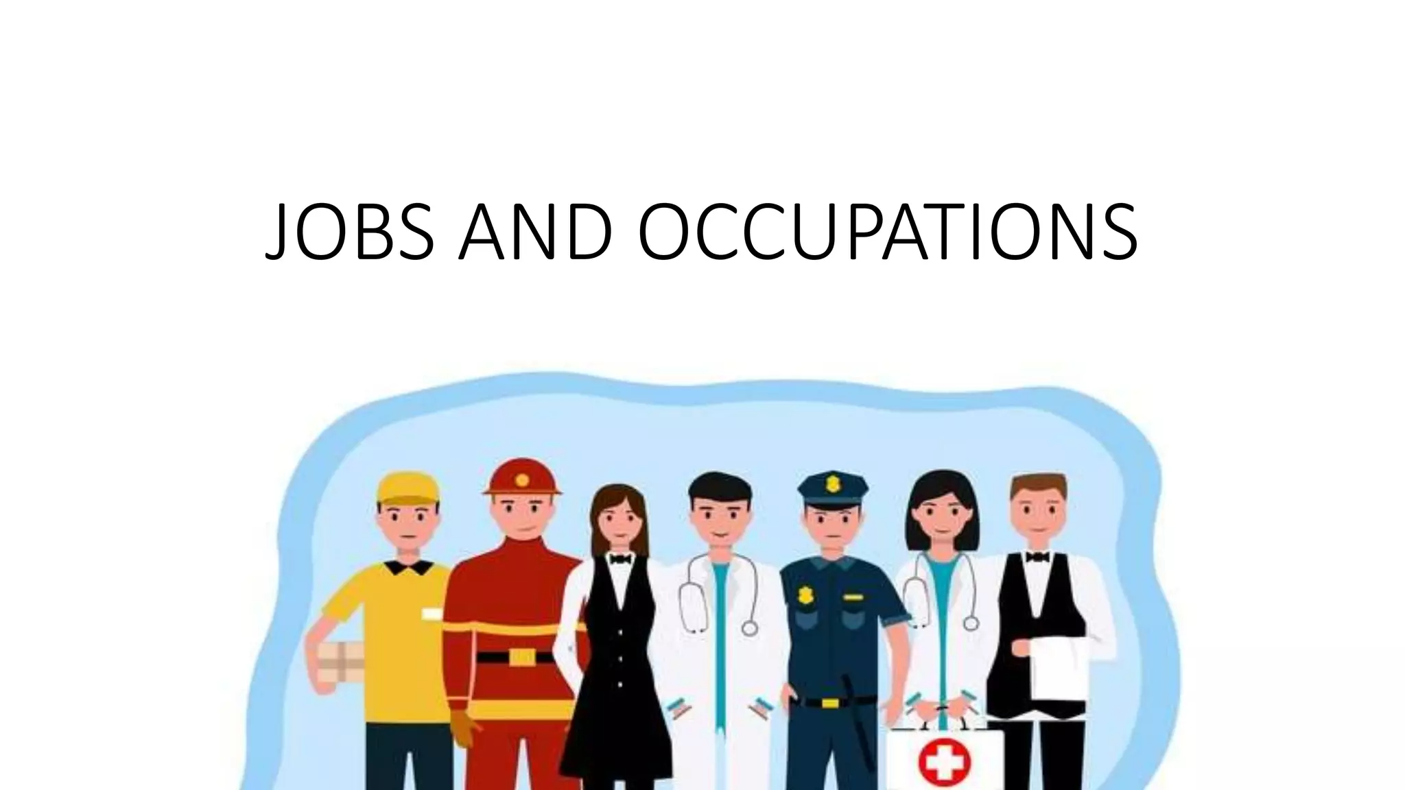 Jobs and occupations slide | PDF
