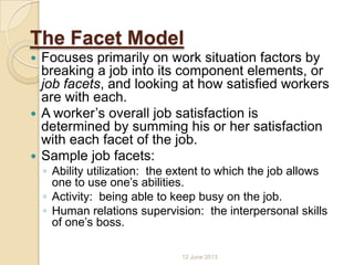 Job satisfaction | PPTX