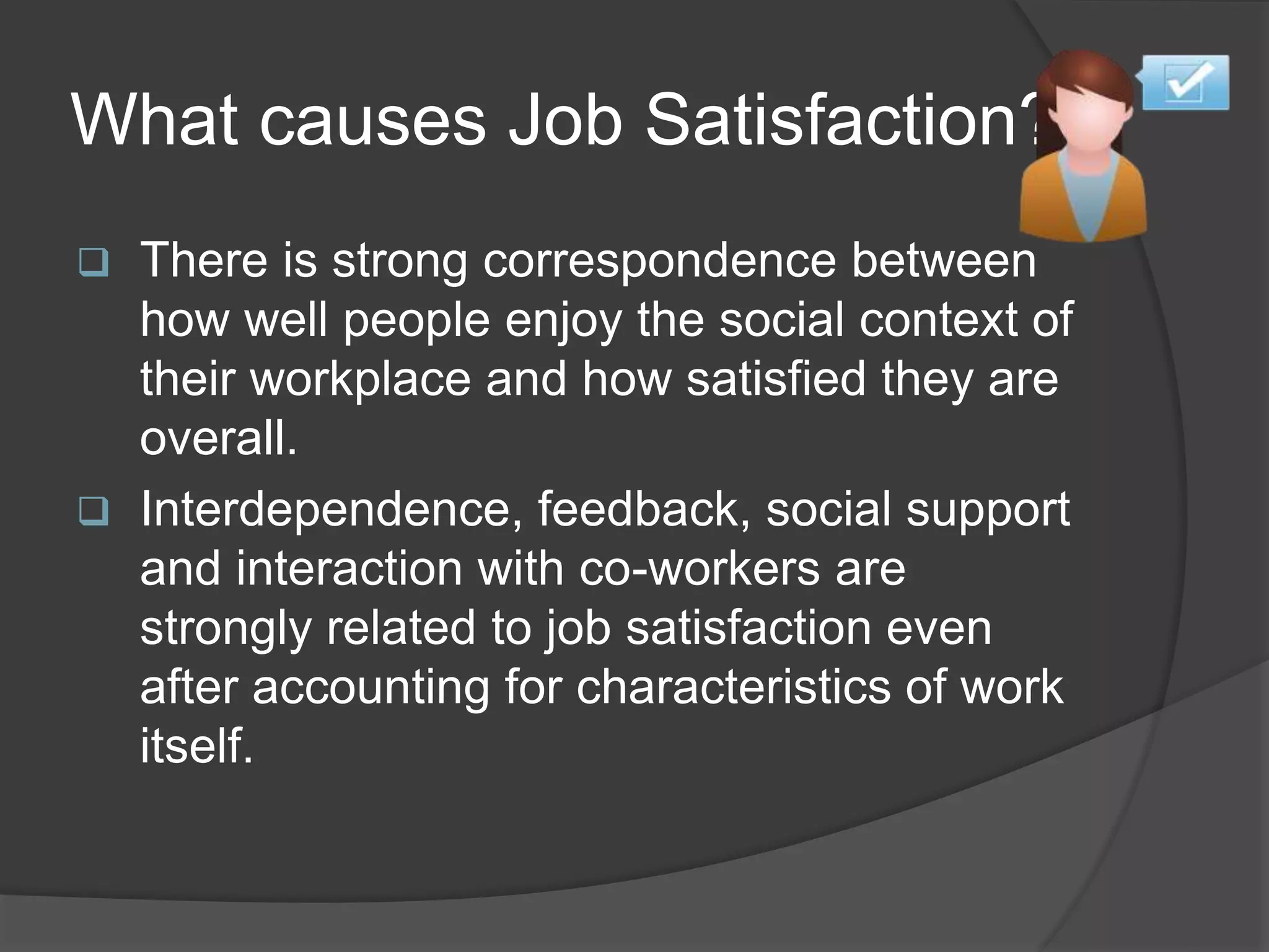 Job satisfaction | PPTX