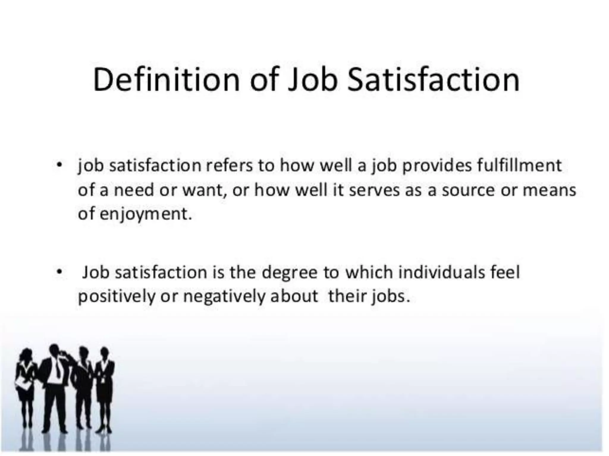 Job satisfaction | PPTX
