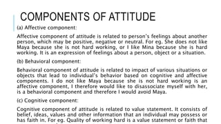 Individual Attitude & Job satisfaction | PPTX