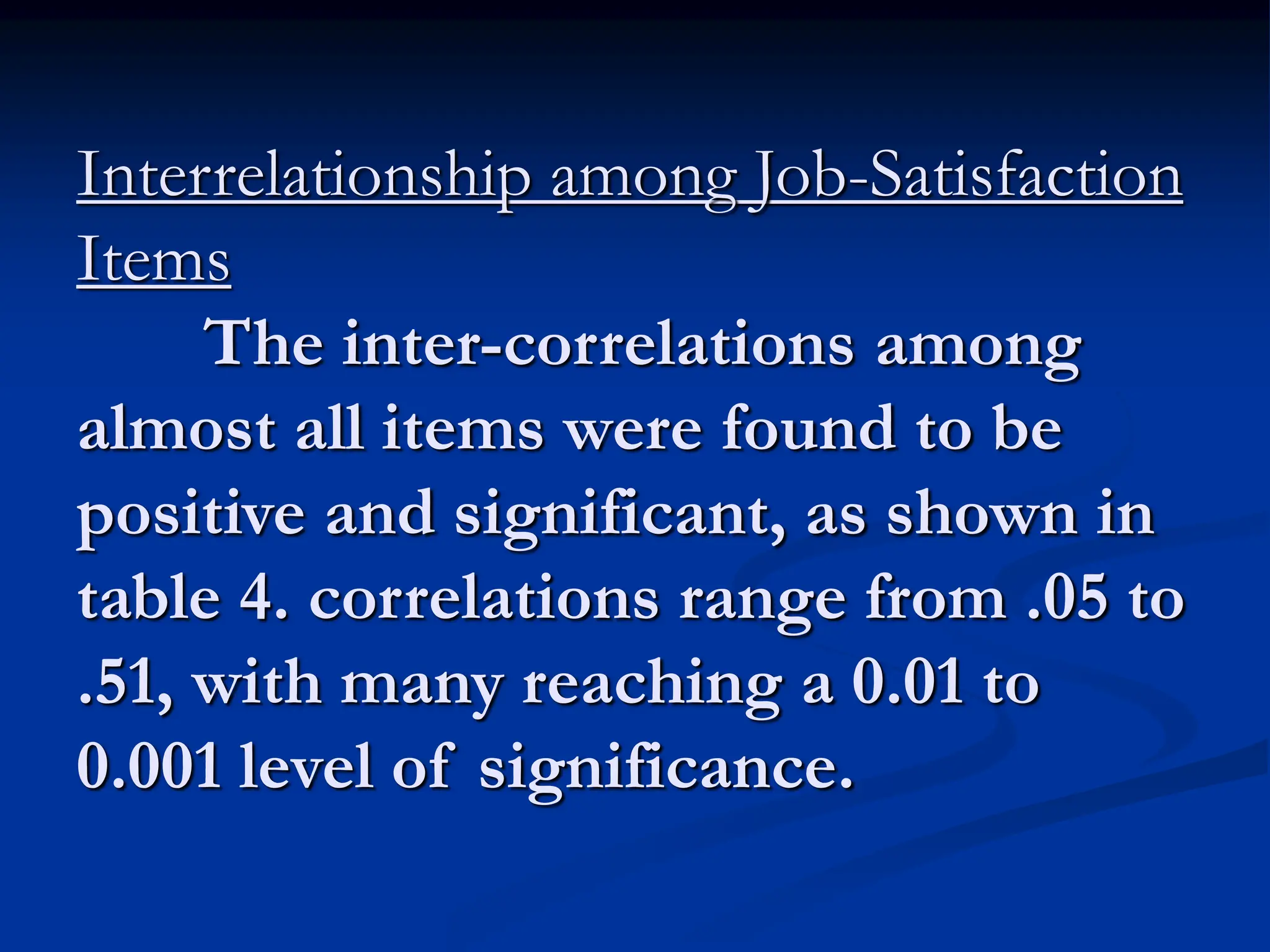 JOB SATISFACTION: EMPLOYEES’ PERCEPTIONS FOLLOWING THE COMPUTERISATION ...