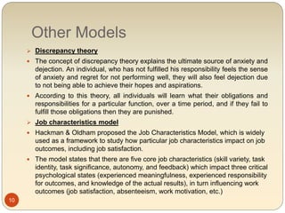 Job satisfaction | PPTX | Human Resources | Business