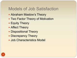 Job satisfaction | PPTX