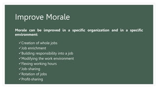 Job Satisfaction & Morale.pptx