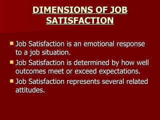 Job Satisfaction Of Employees At J | PPT