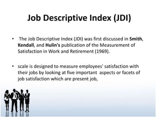 Job satisfaction by Rajesh | PPT