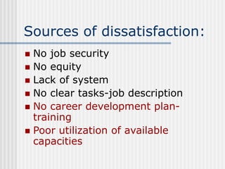 Job satisfaction survey | PPT