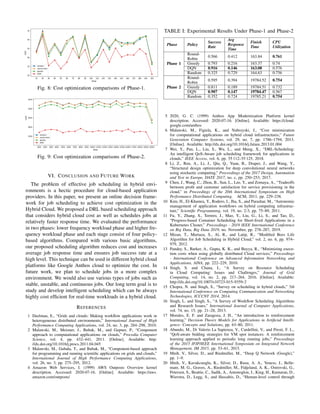Job scheduling in hybrid cloud using deep reinforcement learning for cost optimization | PDF