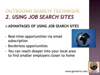 Job search lecture slide | PPTX