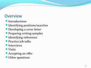 Job Search Panel Presentation | PPT