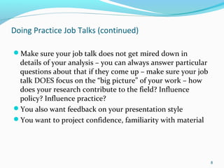 Job Search Panel Presentation | PPT