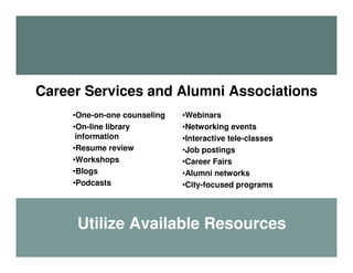 Job Search Strategies in A Tough Economy | PPT