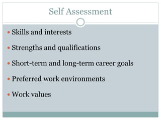 Job Search Strategies | PPTX