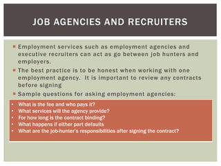 Job Search Techniques 101 | PPTX