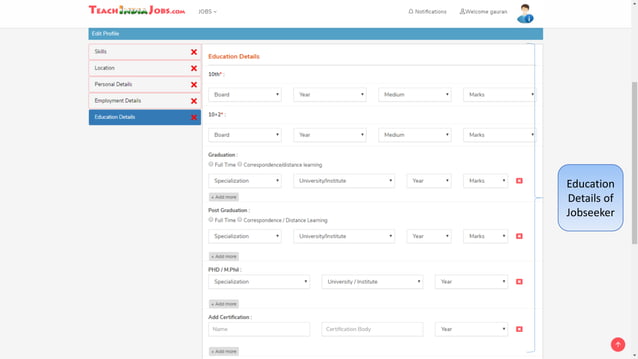 Job seeker registration | PPT