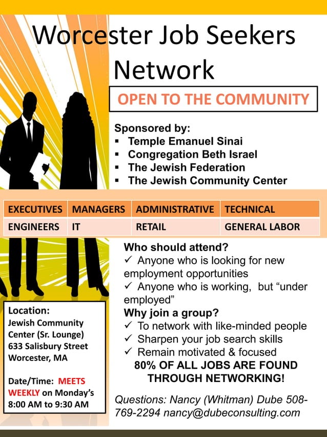 Job seekers network flyer updated | PDF