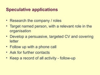 Job seeking and hidden jobs | PPT