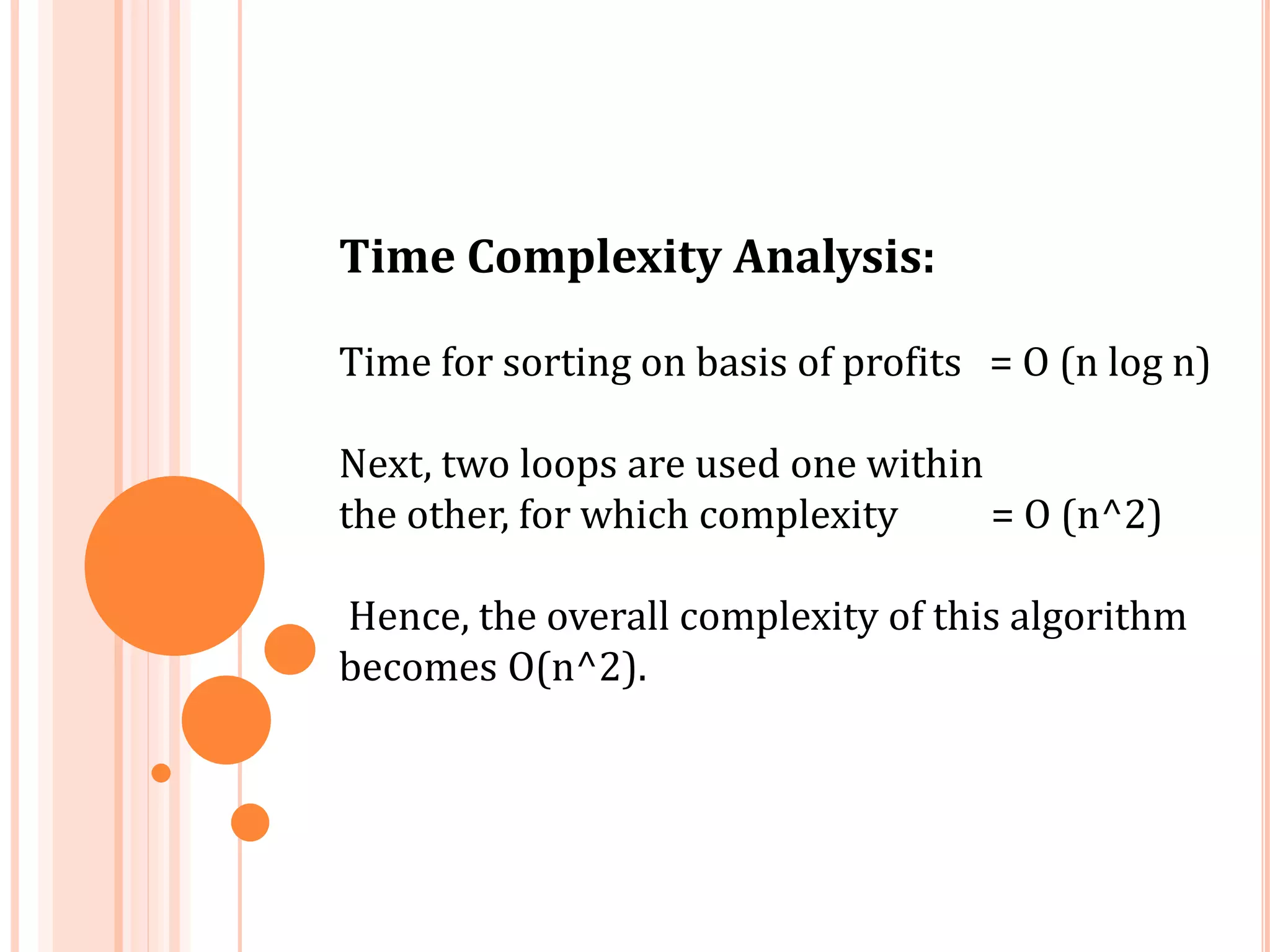 Job sequencing with Deadlines | PPTX