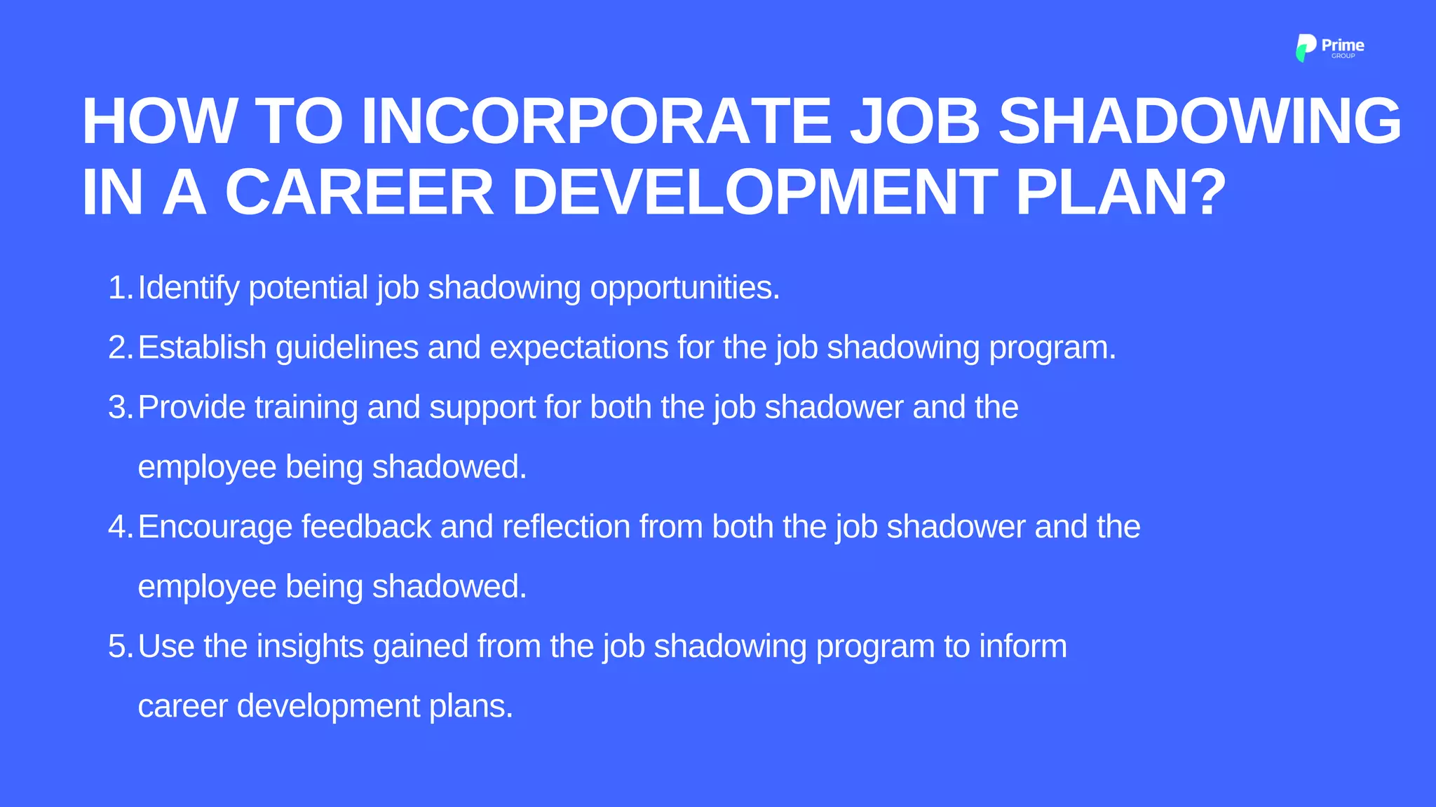 JOB SHADOWING | PDF