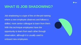 JOB SHADOWING | PDF