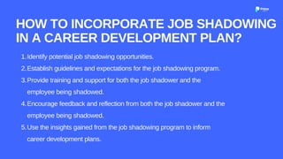 JOB SHADOWING | PDF
