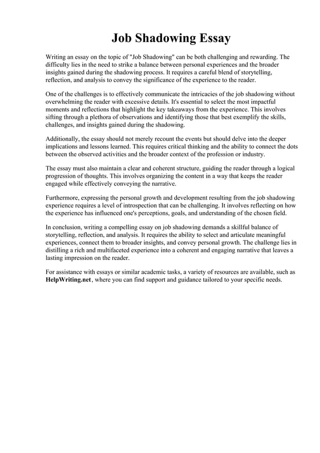 Job Shadowing Essay.pdf