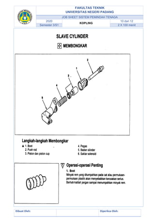 Jobsheet 1 spt kopling (1) | PDF