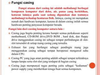 casing dan psu | PPTX