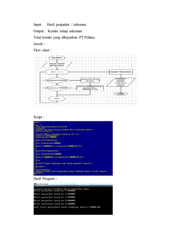 Jobsheet 4 LOOPING( PENGULANGAN) | PDF